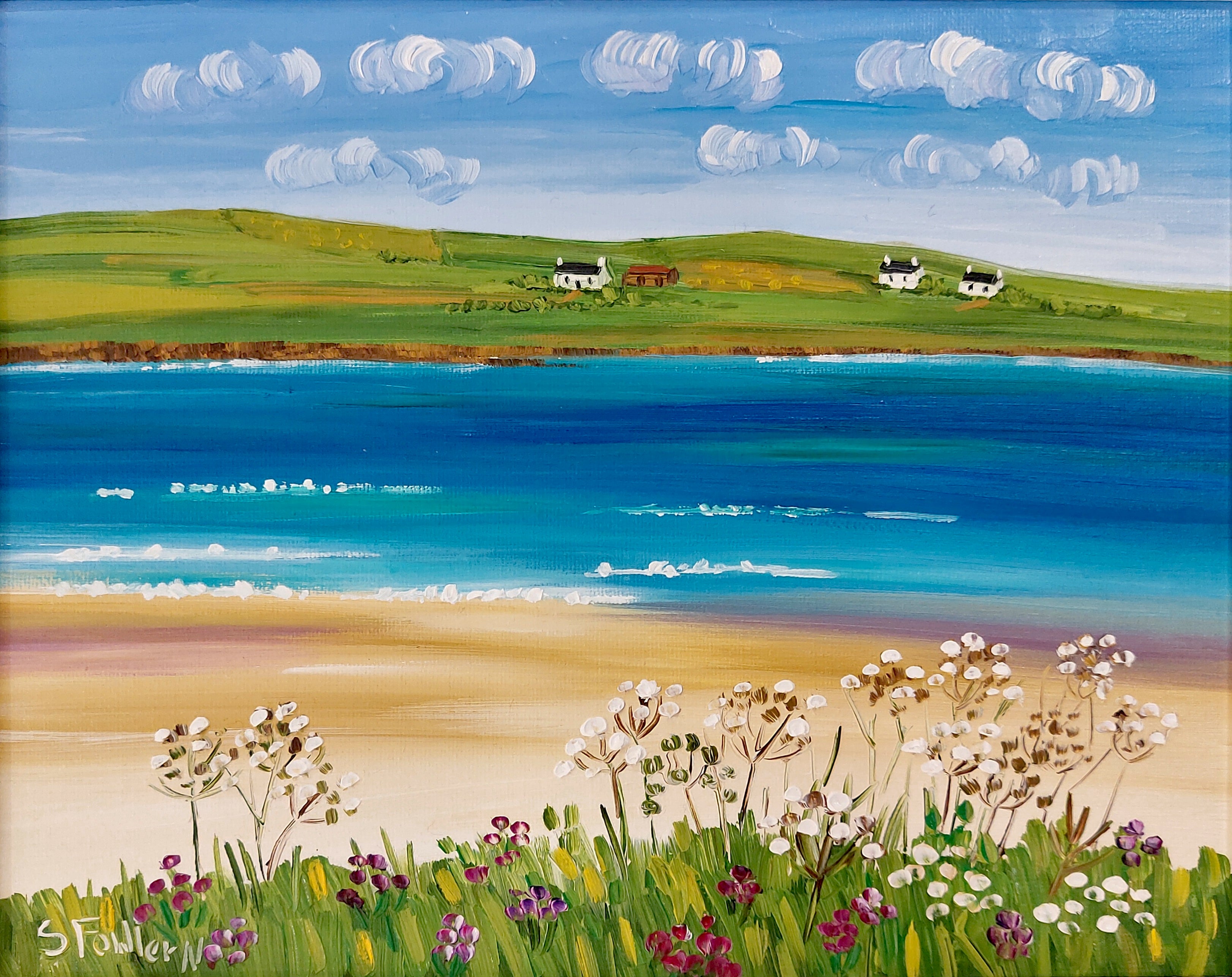 Sheila Fowler | Sands of Evie, Orkney – ScotlandArt Gallery