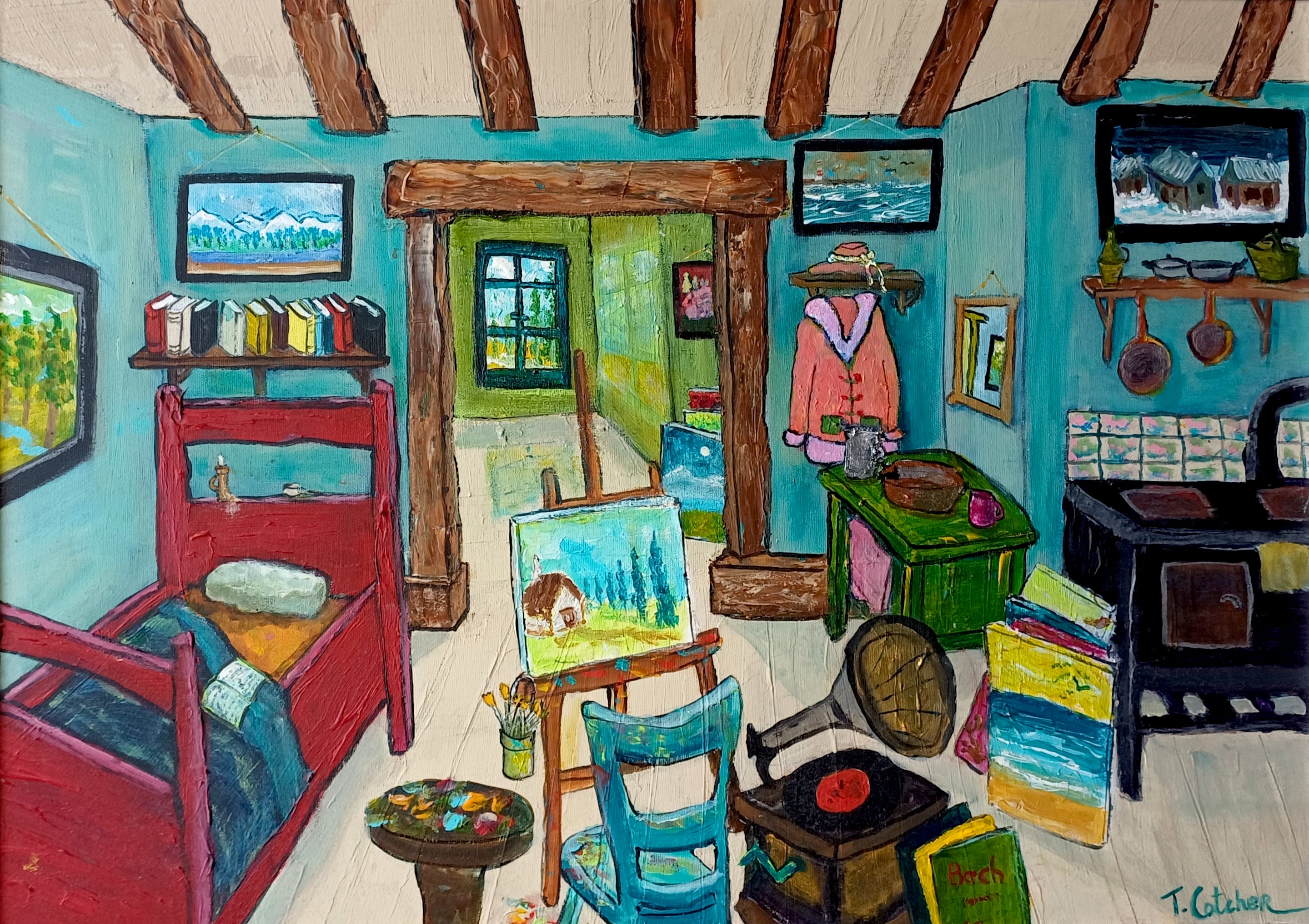 Tom Cotcher | The Artist's Lodge House – ScotlandArt Gallery