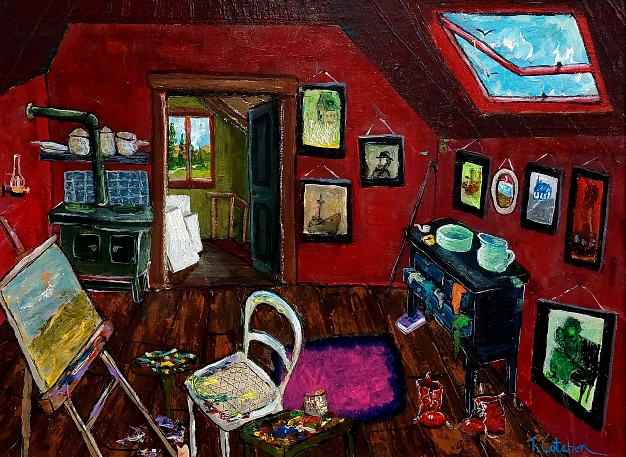 Tom Cotcher | The Red Studio – ScotlandArt Gallery